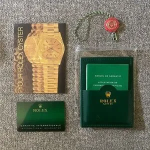Rolex | Storage & Organization | Rolex Box With Rolex Gift Bag ...